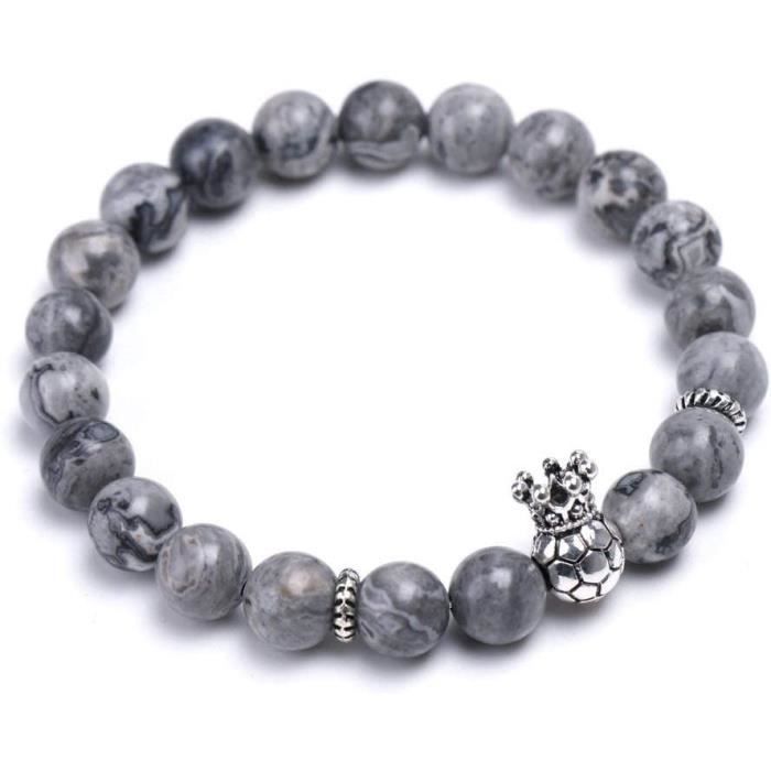 Bracelet En Pierre Naturelle Pour Homme, 7 Chakras En Pierre Naturelle ...