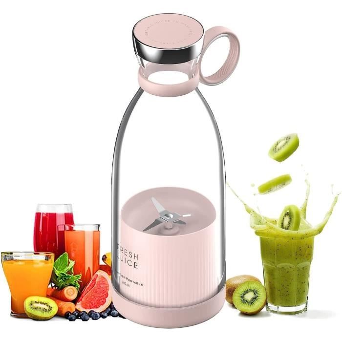 Mixeur Blender Portable - Blanc - 50 Watts - Rechargeable ...