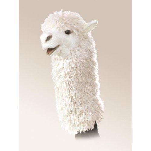 Marionnette et théâtre Alpaca Stage Puppet Folkmanis Puppets - 2885 ...