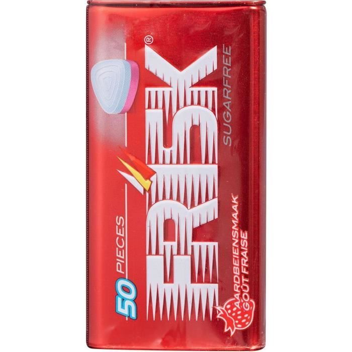 FRISK Bonbon sans sucres Tin Box - 35g - Fraise - Cdiscount Au quotidien