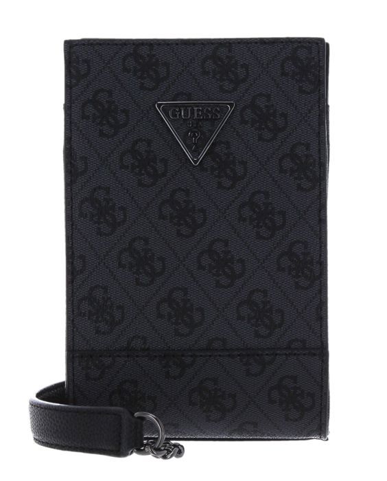 GUESS Sac à épaule bandoulière noir gris foncé pour femme - Noelle Mini ...
