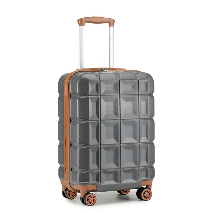 Kono Valise Cabine Rigide ABS Bagages a Cabine avec 4 roulettes Valise ...