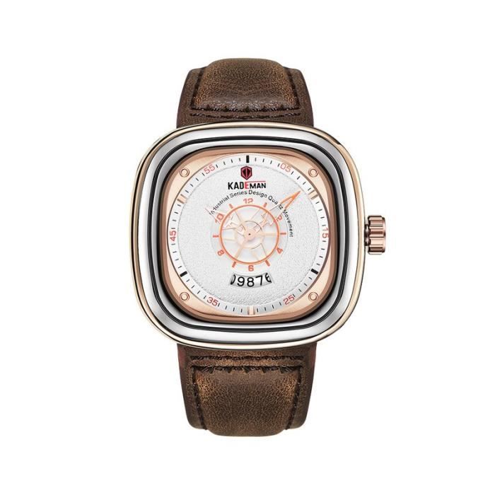 Montre Connectée LEMONDA KADEMAN Mode Écran Carré Calendrier Montre À ...