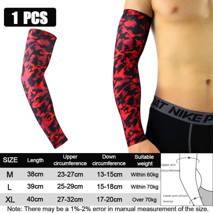 Compression bras,KoKossi-Protège-bras de protection UV à séchage rapide ...