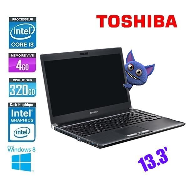 TOSHIBA PORTEGE R930-14D CORE I3 3110M 2.4GHZ - Cdiscount Informatique