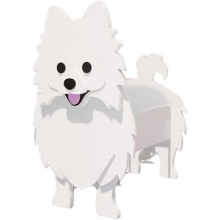 K2D6 Pot De Fleurs De Jardin En Pvc Doré Pour Chien Et Husky De ...