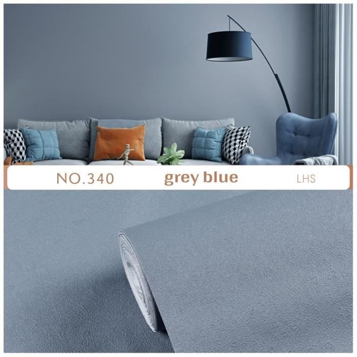 Papier peint,grey blue-340-60 x 300 cm--Papier Peint Pvc Auto-adhésif ...