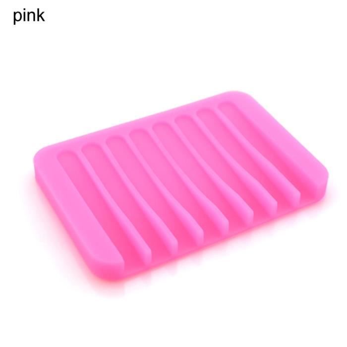 Pink1 -Support de stockage de paille de blé PP 1 pièces, boîte de savon ...