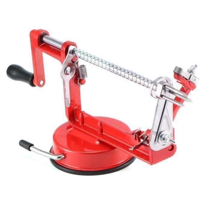 3 en 1-Eplucheur de pommes Vide-pomme Machine pour éplucher évider et ...