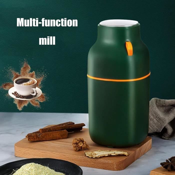 Domestique Portable Poudre Machine Moulin À Café Mini Électrique ...