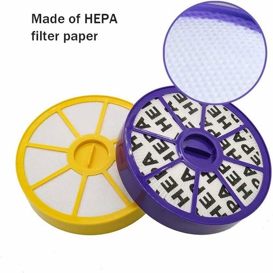 Kit de filtre HEPA avant et arrière pour Dyson DC05 DC08 DC15 DC19 DC20 DC21 remplacement de l ...