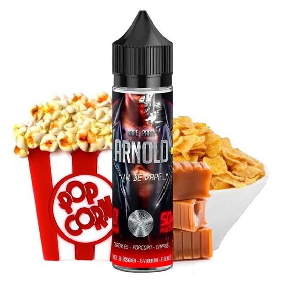 Eliquide pour cigarette électronique Popcorn Céréales Caramel 50ml ...