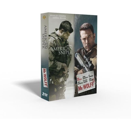 Coffret American Sniper et Mr Wolf - En DVD - Cdiscount DVD