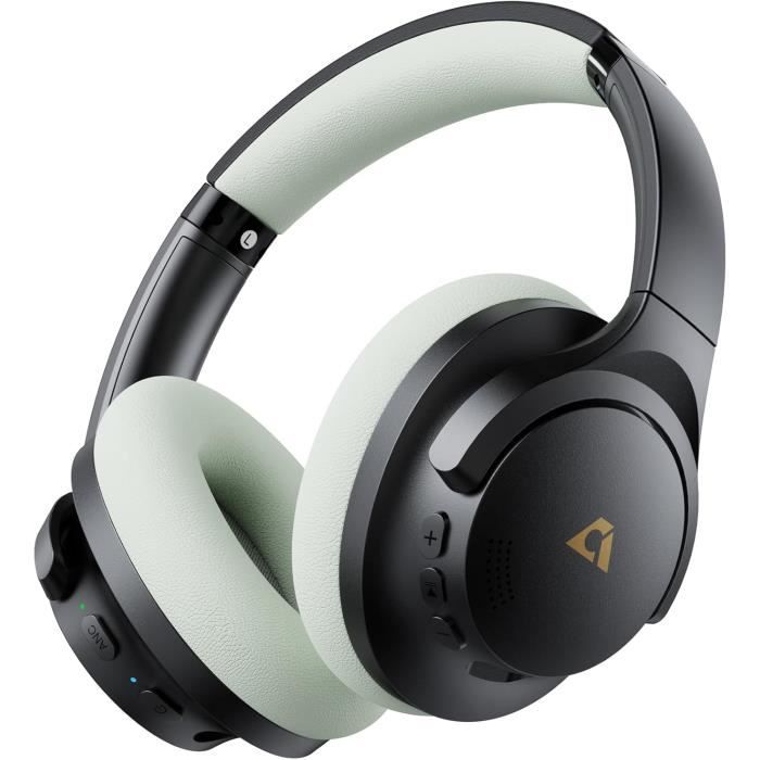 1Mii Y8 Casque Bluetooth sans Fil à Réduction de Bruit Active Hybride ...