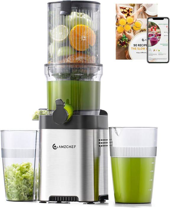 113Mm Machine A Jus De Fruit Extracteur Entiers-Jus De Fruits Et ...