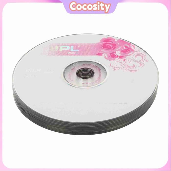 Cocosity Disques vierges CD R CD R Disques vierges 52x 730Mb Disque ...