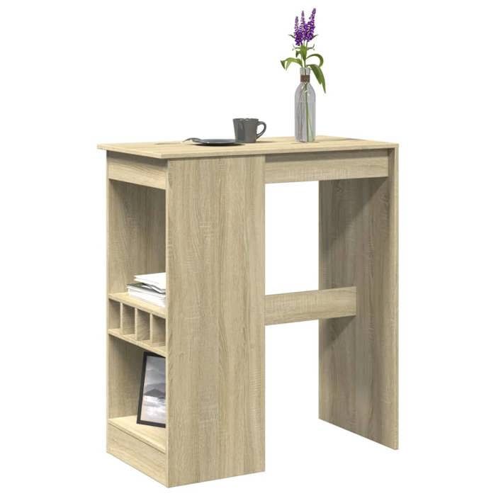 HSF®Table de bar - Design scandinave - Table à Manger Debout avec ...