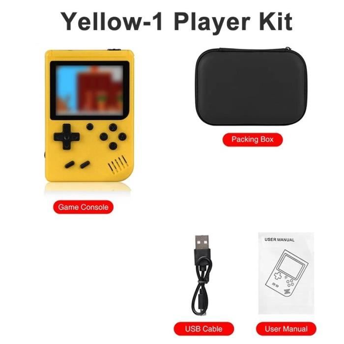 Intégré 400 - Console de jeu portable X6 Konsol Classic Arcade 11 ...