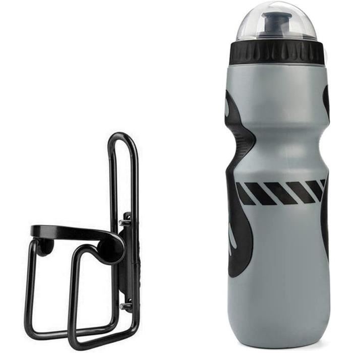 [w3343]Porte-Bidon Pour Vélo Avec Porte-Bidon En Plastique Gris ...