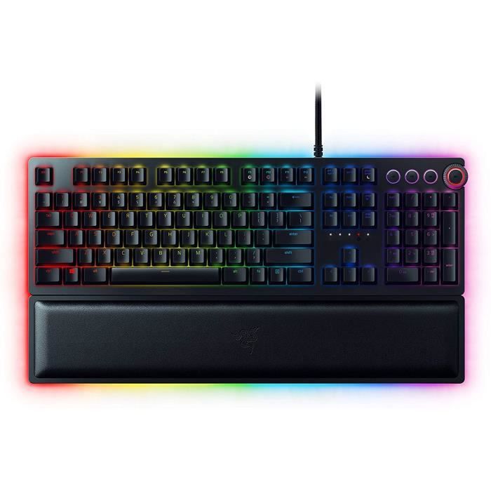 Razer Huntsman Elite, Clavier de jeu, Touches multimédias, Commutateurs ...