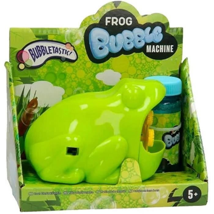 Grafix Bubbletastic Machine a bulles en forme de grenouille pour ...