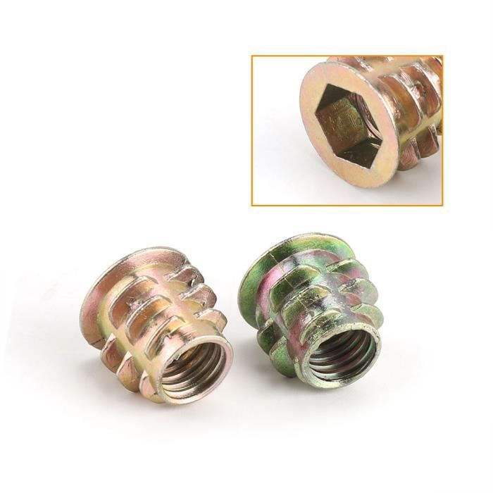 Crou Hexagonal De Tête D'Entranement 20Pcs M8 Filetage 13Mm D'Écrou ...