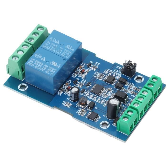 Ej Life Commutateur De Relais Module De Relais Dc 7 24v Rs485 Ttl