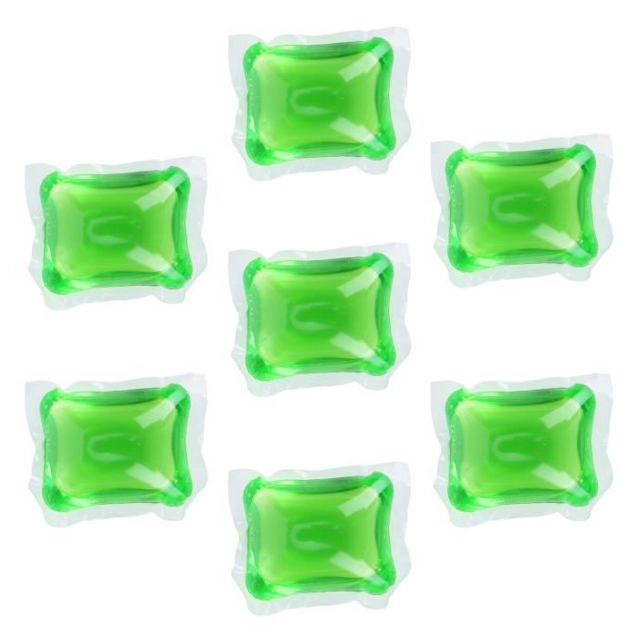 Fdit Perle à lessive 7pcs Capsule de Perle à Linge 8g Nettoyant de ...