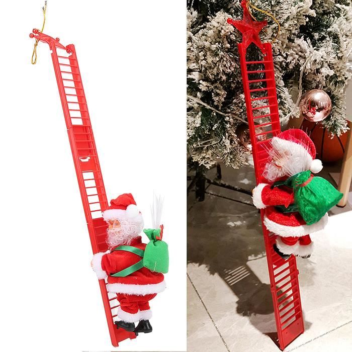 MSA Échelle D'Escalade Électrique De Père Noël Décoration De Maison ...