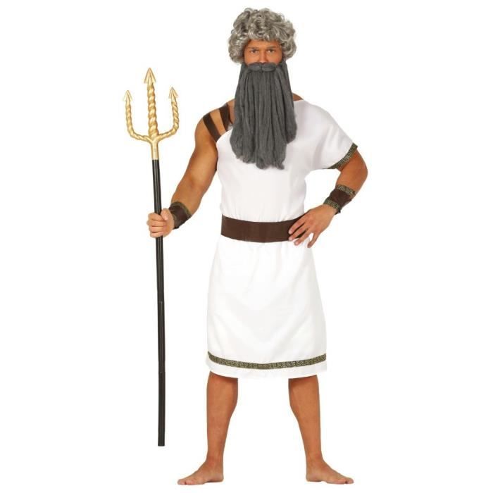 Déguisement - Zeus - Roi Mythologie Grec - Homme - Taille M - Costume ...