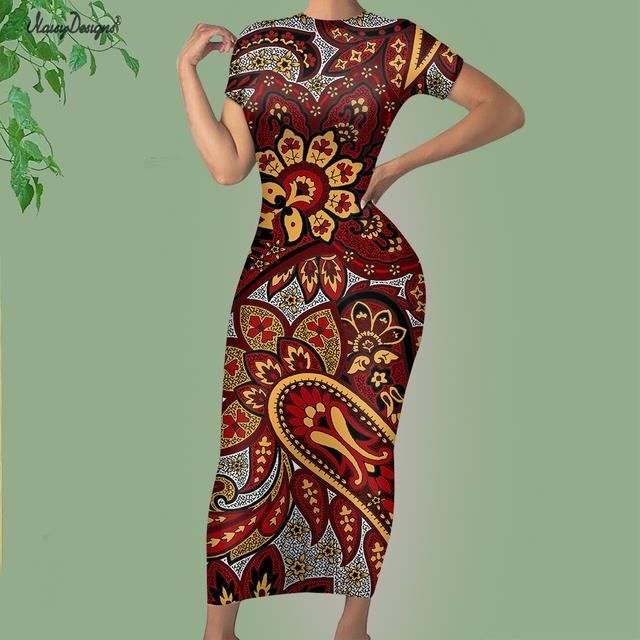 Robe,robe crayon longue dorée à manches courtes pour femmes,tenue de ...