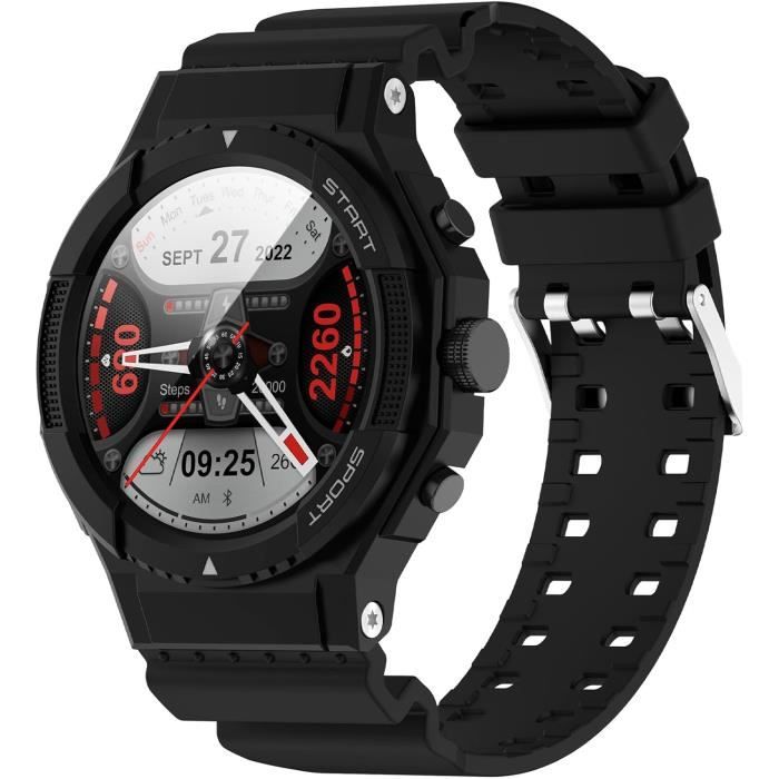 Montre Connectée Sport Homme Smart Watch Homme De Sport,100+ Mode ...