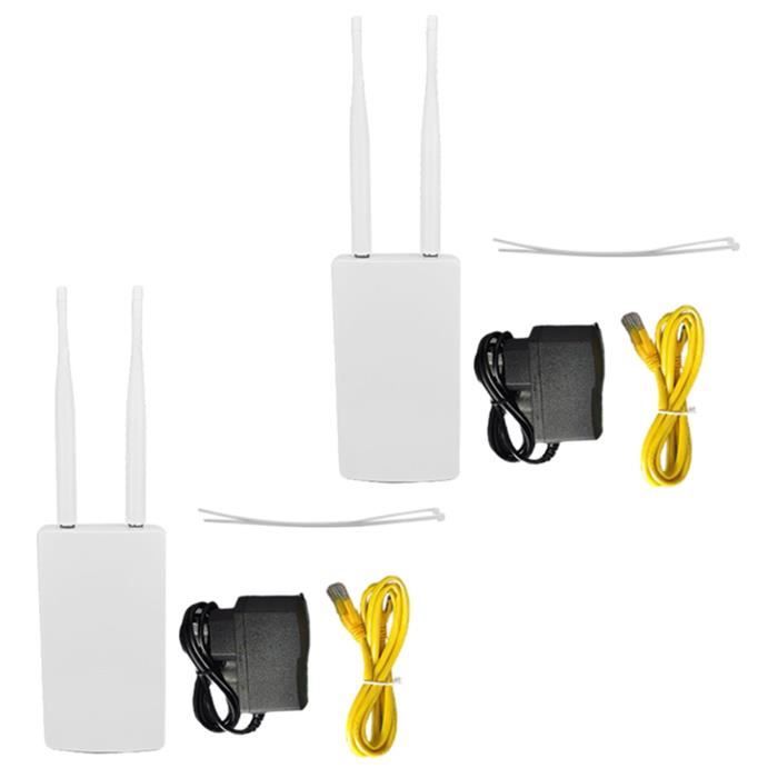 2X CPE905 Routeur Intelligent 4G Routeur WIFI Point D'AccèS Domestique ...