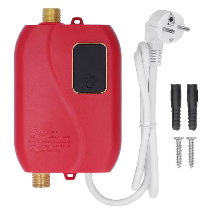 Mini chauffe-eau électrique - TBEST - 3500W - Chauffage instantané ...