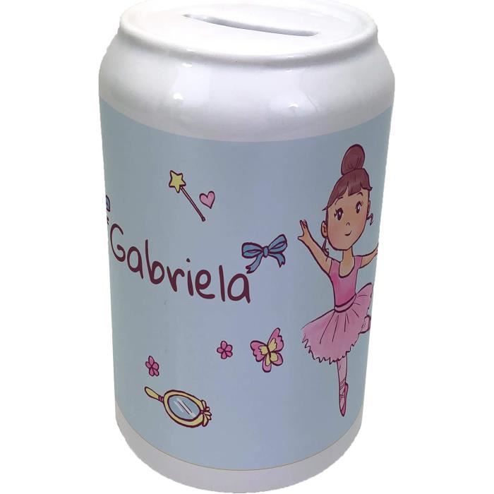 Tirelire Princesse Personalisée Avec Prenom. Divers Dessins D'Enfants. Céramique De Haute ...