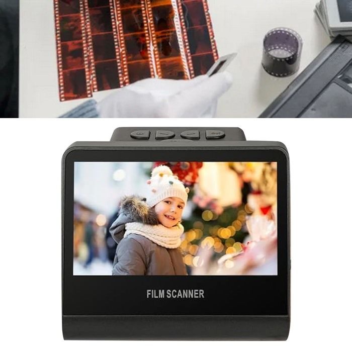 SALALIS scanner de film 22 MP Scanner de film numérique, écran LCD 22mp ...