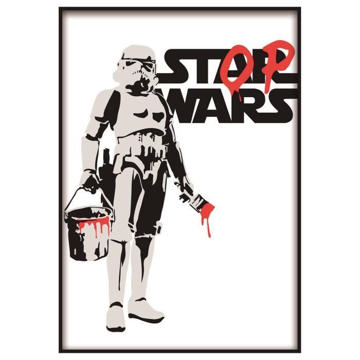 Poster Panorama Banksy Stop Wars 21x30 cm - Imprimée sur Poster ...