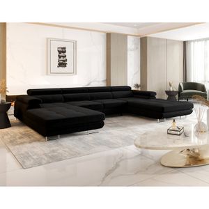 Canapé panoramique en U 7 places - Cdiscount