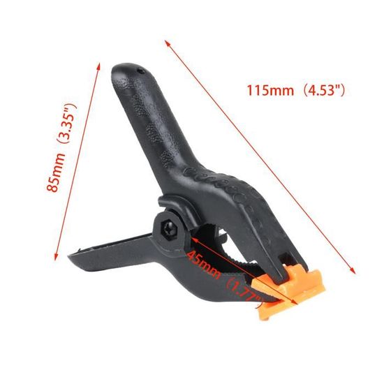 12Pieces Heavy Duty Photography Backdrop Clips Clamps Holders Stand 4 ...