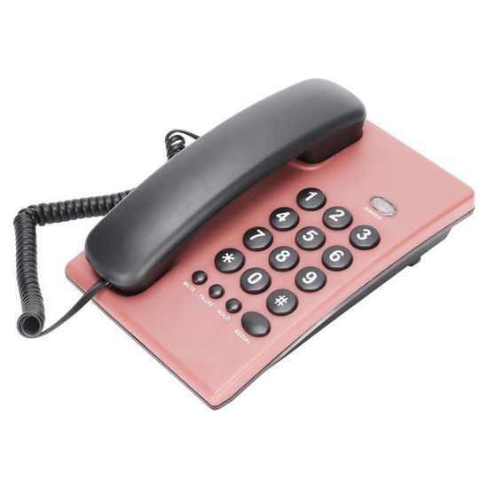 Téléphone Filaire Kxt504 Téléphone Fixe Multifonctionnel Sans Batterie ...