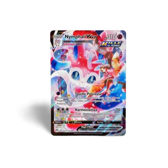 Carte Pokémon Nymphali VMAX 310 PV TG15-TG30 EB09 - Stars Étincelantes ...