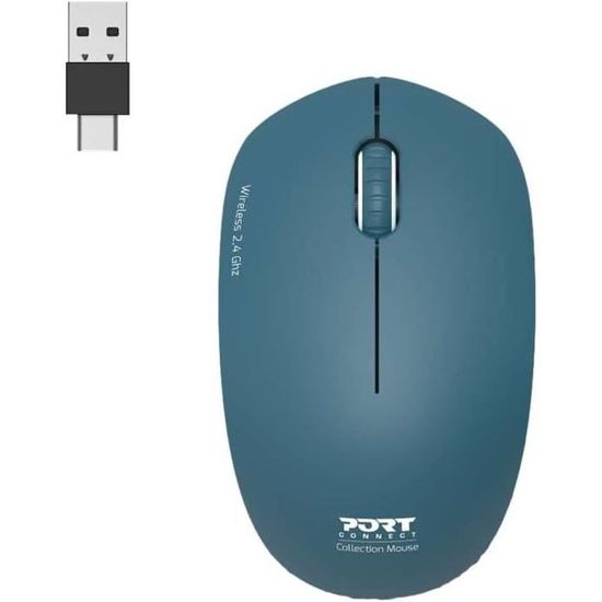 Port Connect Souris Sans Fil Pc Wireless 2.4 Ghz Collection 2 Pour ...