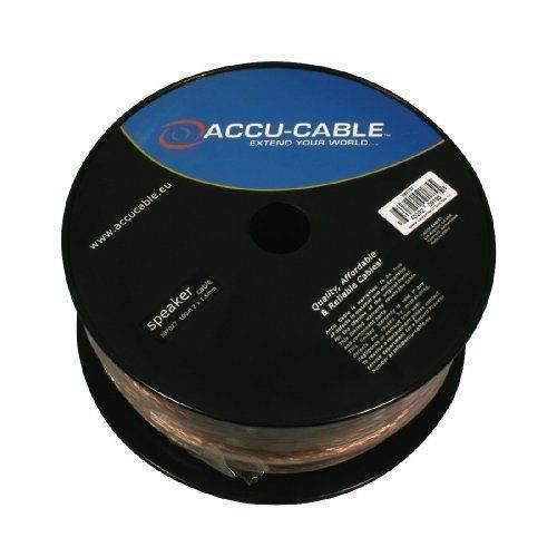 Accu Cable CÃ¢ble enceinte Noir 100 m - AC-SC 2-1.5/100R - Cdiscount TV ...