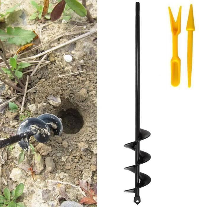 Foret à tarière, Perceuse Hélicoïdale de Jardin, Perceuse Sans Fil 4,6 ...