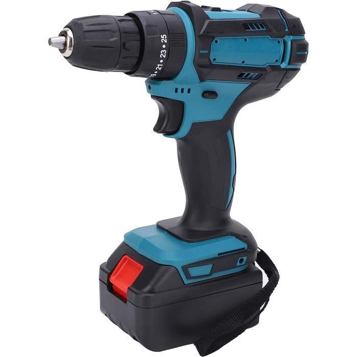 Perceuse Électrique Pistolet Perceuse Rechargeable Au Lithium Perceuse ...
