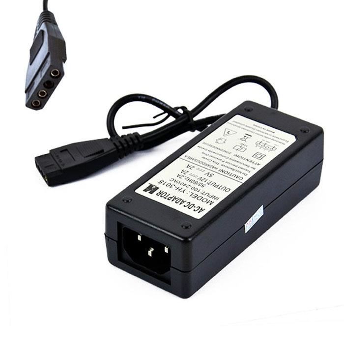 Adaptateur secteur 12V + 5V d'alimentation pour disque dur HDD CD DVD ...