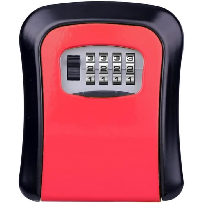 Boîte à Clé Sécurisée, Coffre-Fort de dortoir Mural Haute sécurité ...