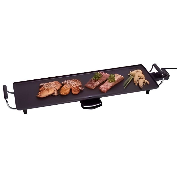 Plancha Grill de Table - Marque - Modèle Luxe - 1800W - Noir ...