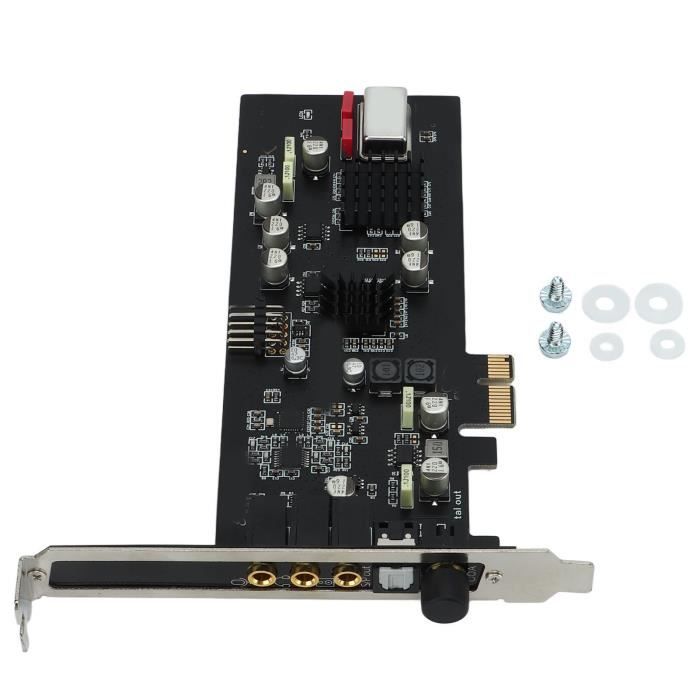 Cikonielf carte son en direct Carte son Décodeur coaxial optique 24 ...