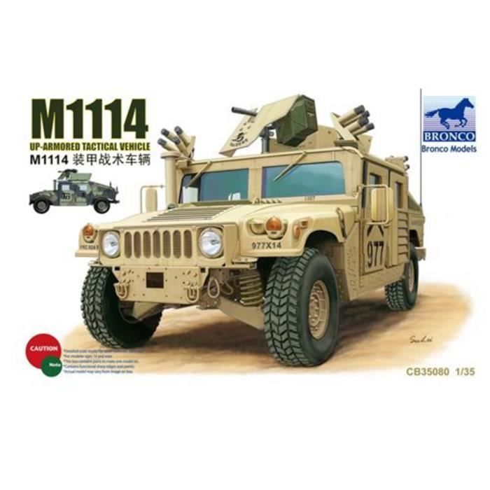 LCC® Etats-Unis USMC M-1114 Up-Armoured Vehicle 1:35 Plastic Kit ...